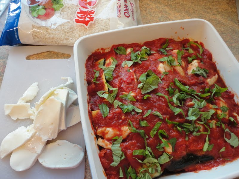 Babaduck: Chicken & Aubergine Parmigiana
