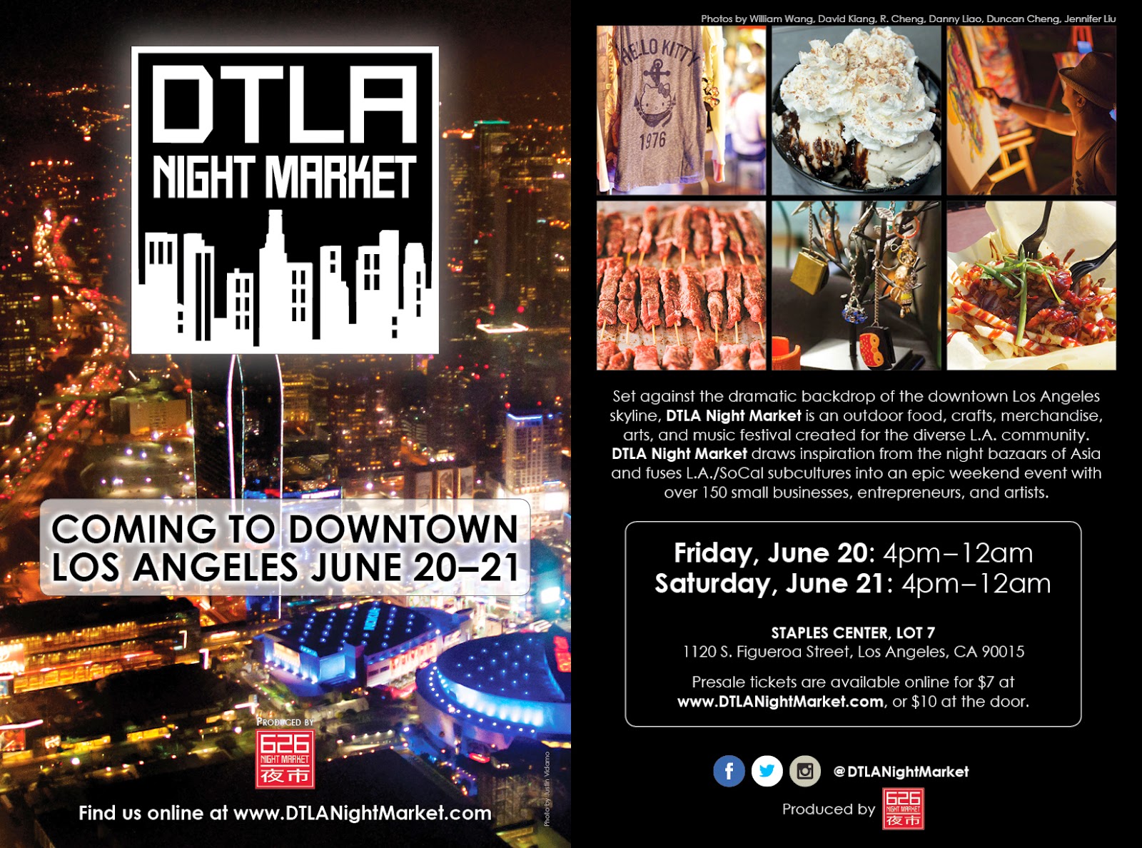 Things To Do In Los Angeles: DTLA Night Market June 20-21