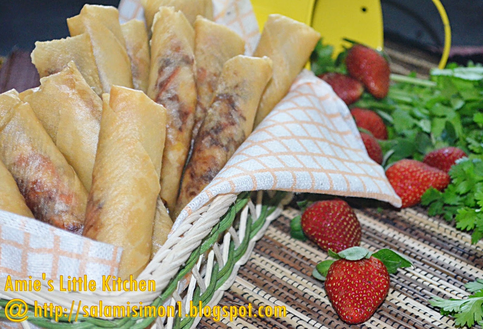 Popia Inti Burger - Amie's Little Kitchen