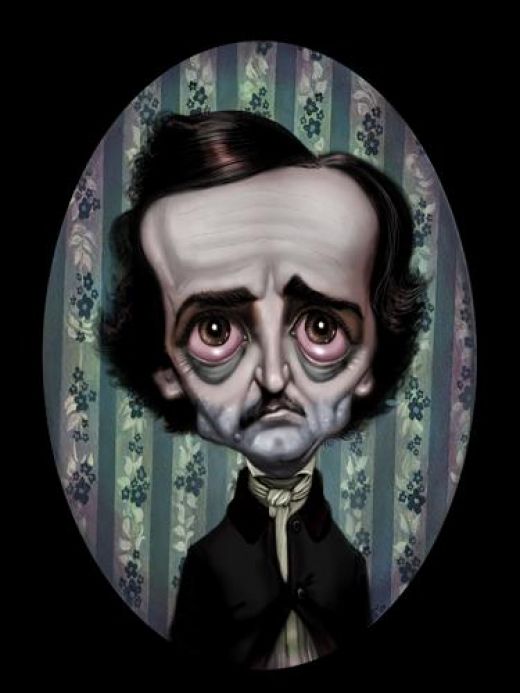 Pinzellades al món: Edgar Allan Poe: il·lustracions i caricatures ...