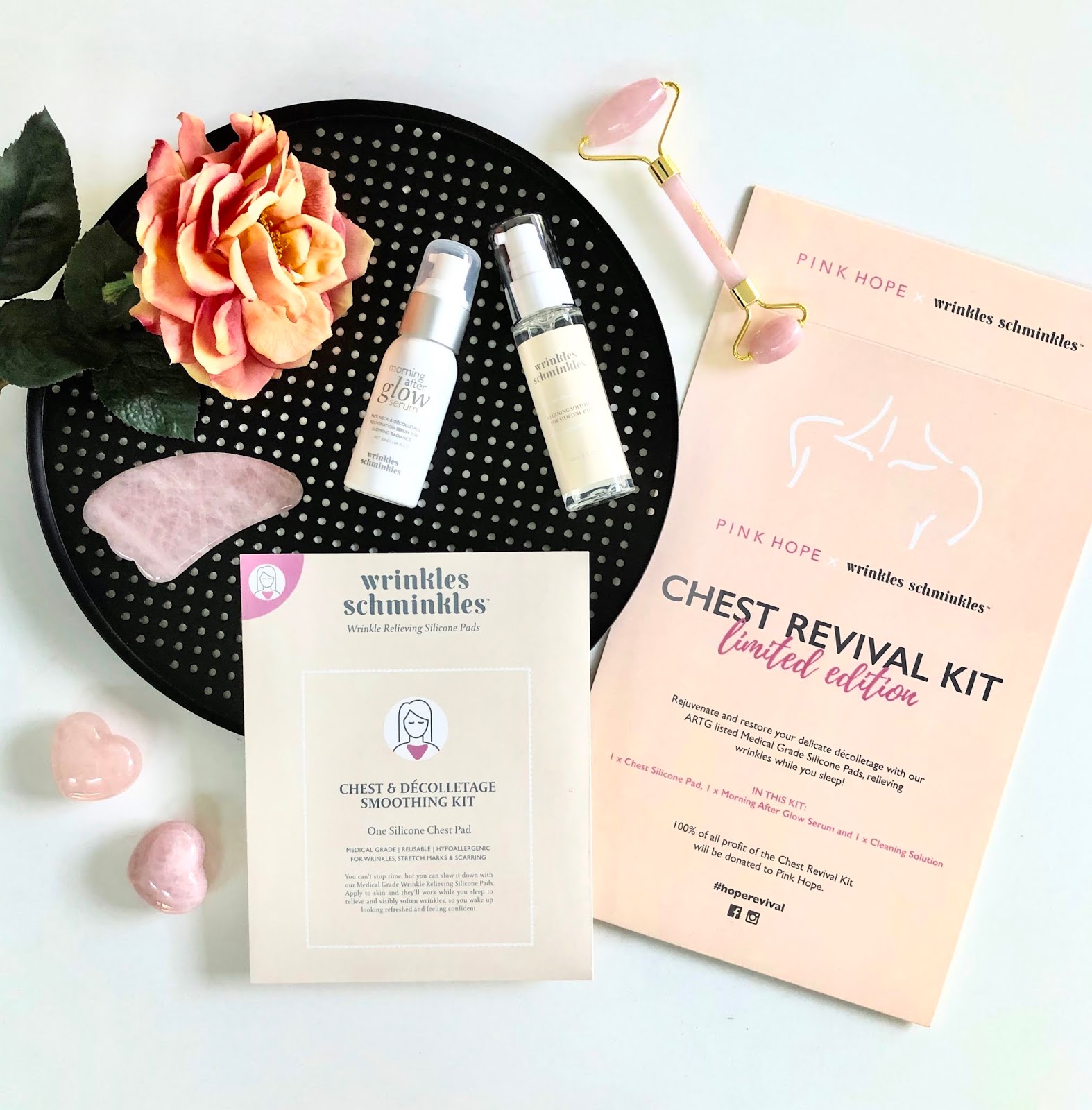 PRODUCT REVIEW: PINK HOPE X WRINKLES SCHMINKLES CHEST REVIVAL KIT | The ...