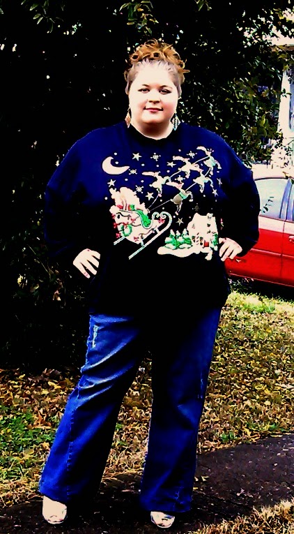 Prettiful Style: Loving the Tacky Christmas Sweaters