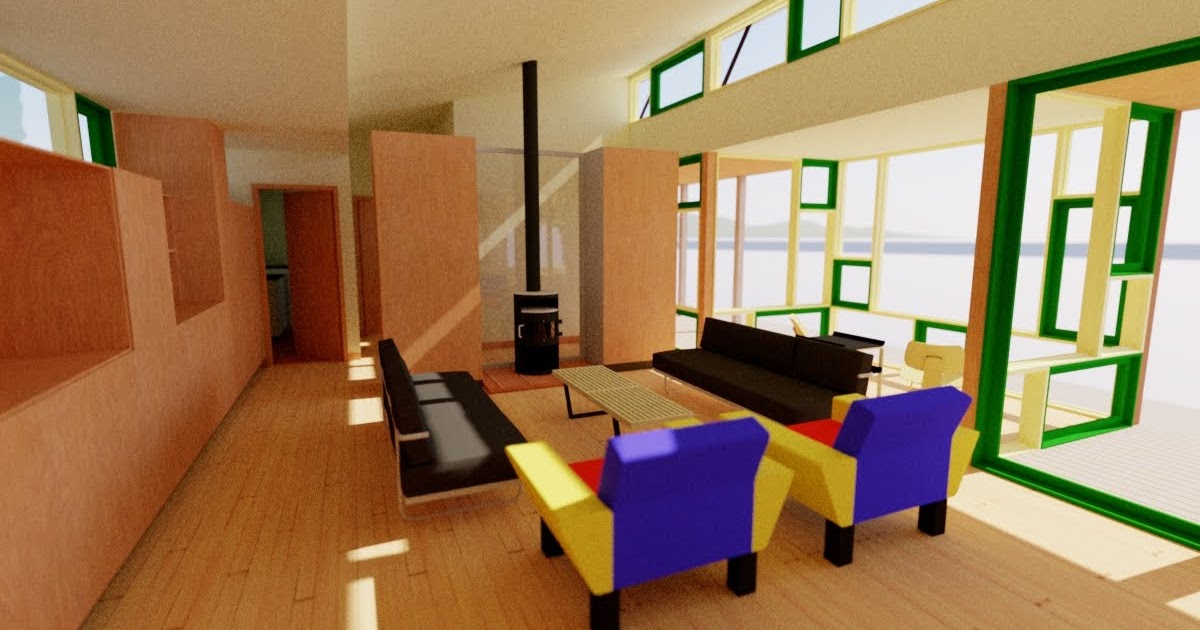 Modern House Plans by Gregory La Vardera Architect: 0242 Plat House at home