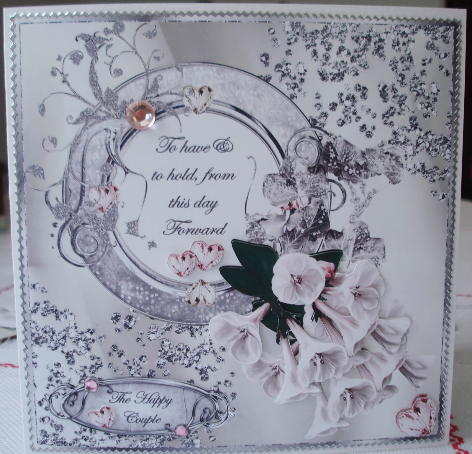 Lorraine Lives Here: Wedding card Lorraine Lives Here: Wedding card