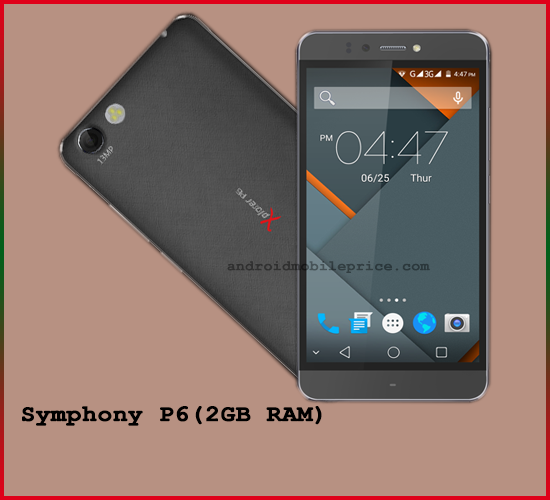 GSM RAFIQ TELECOM : SYMPHONY P6 2GB RAM 100%TESTED FILE V01.6_V1.0