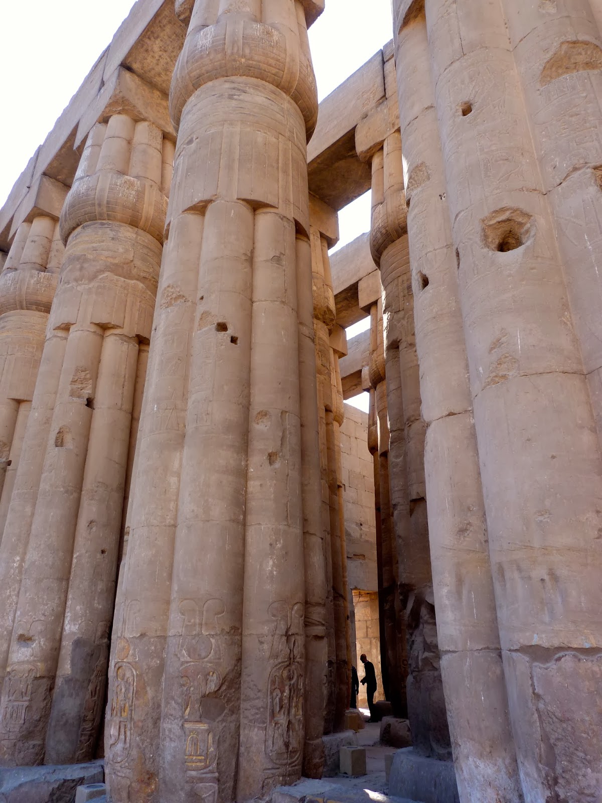 la route des livres: Les Temples égyptiens