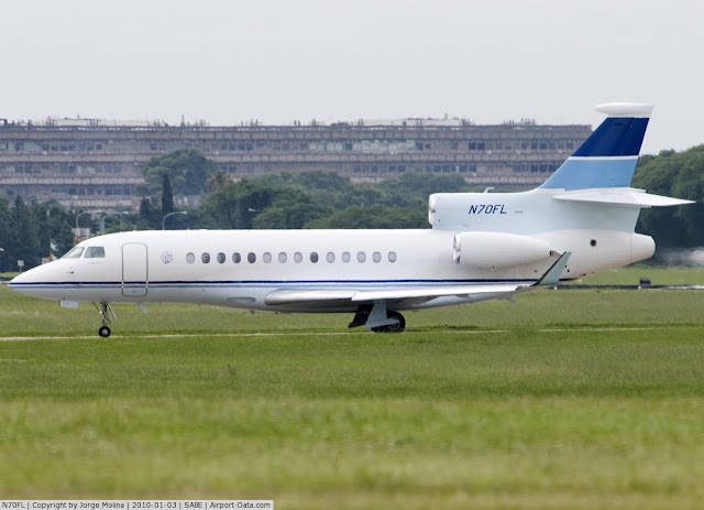 Historias Individuales: N70FL, Dassault Falcon 7X c/n 07