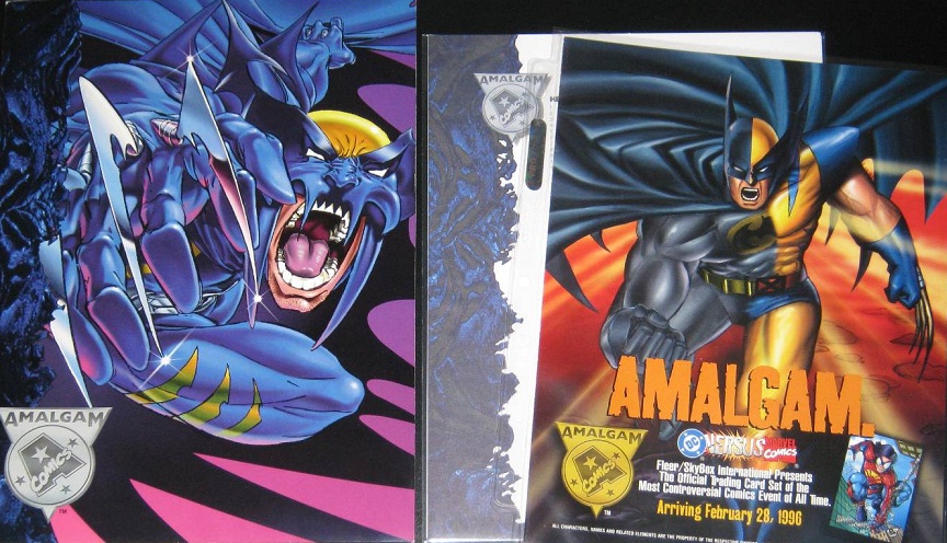 COMIC BOOK FAN AND LOVER: TRADING CARDS: AMALGAM COMICS (1996) - FLEER ...