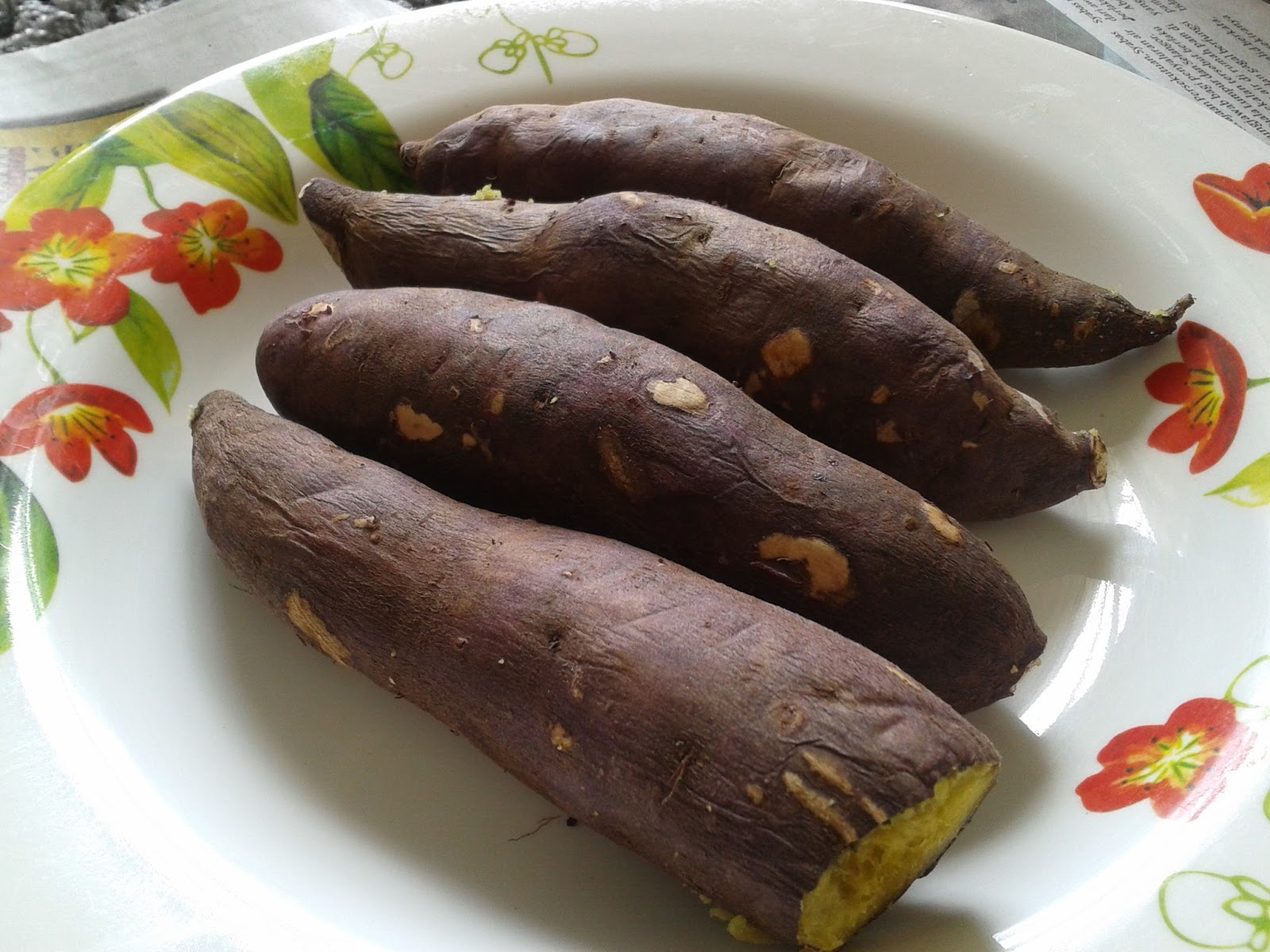 Me_AzRynN: Homemade Baked Sweet Potato aka Keledek Bakar