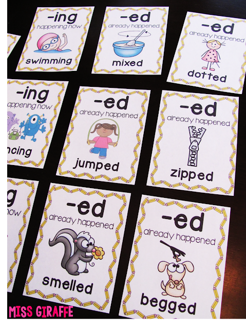 Miss Giraffe's Class: Prefixes and Suffixes Teaching Ideas for First ...