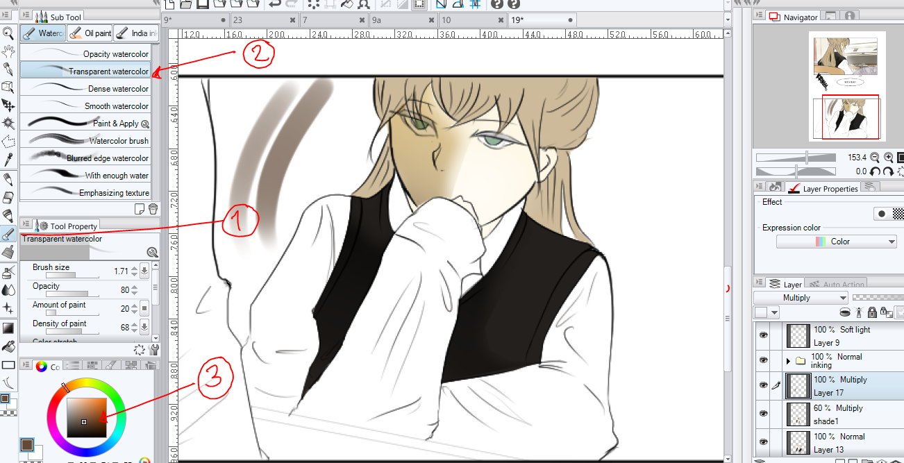 CARA SHADING GAMBAR ( DIGITAL PAINTING ) 2 STEP - MAYAGAMI