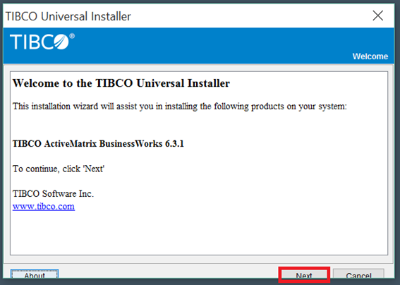 Tibco BW 6.X EasyToLearn: Installation of TIBCO Softwares components