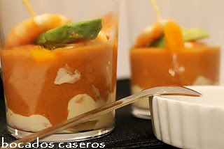 Bocados Caseros: VASITOS DE COCTEL DE MARISCO ( MARTÍN BERASATEGUI)