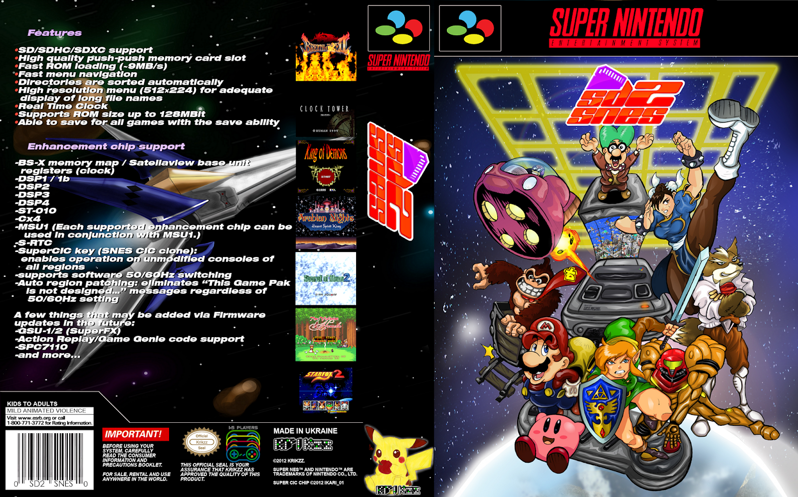 Super Nintendo para sempre!: Labels: SD2SNES