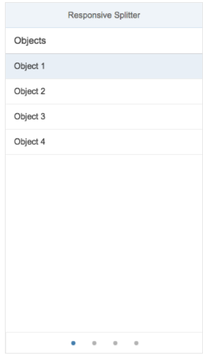 Sap Ui5 Starters Splitter And Responsive Splitter Sapui5