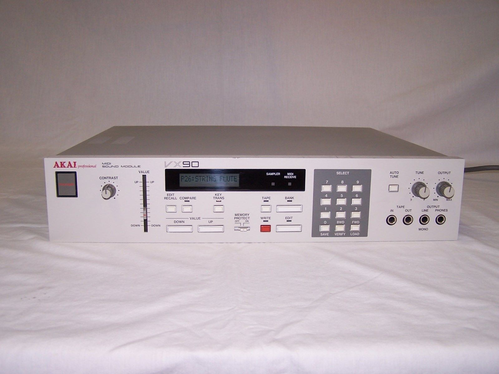 MATRIXSYNTH: Akai VX90 Vintage Analog Rackmount Synth