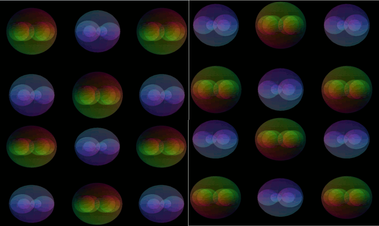 Minnesota Multiple Monodot: Spotless red heffer jumps over the moon.