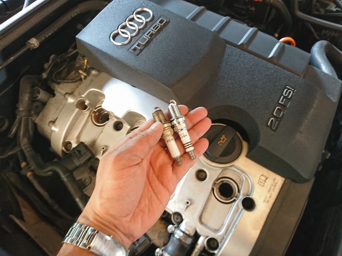 John Koshy: Replacing spark plugs in the Audi A4 with NGK Ruthenium
