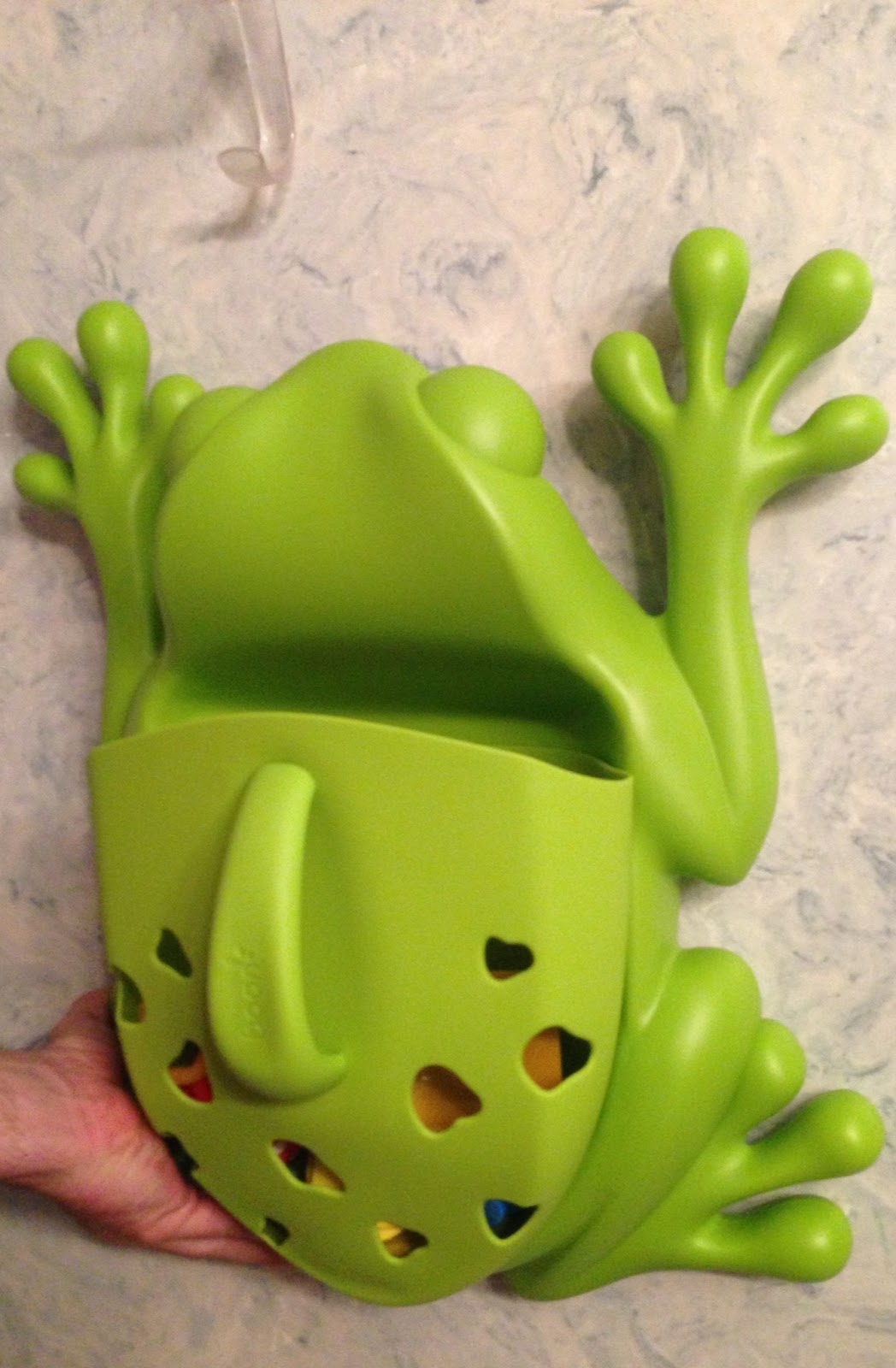 Preppy Parents Boon Frog Pod Bath Toy Storage Review - Momma4Life