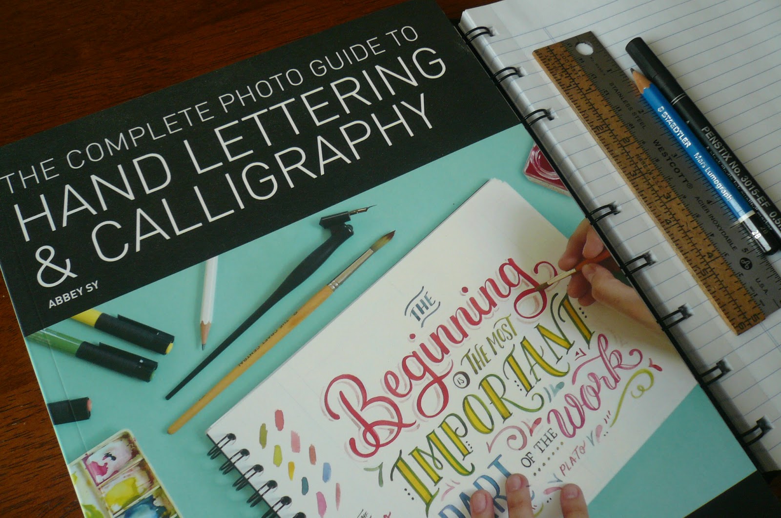 Handmade by Deb: Hand Lettering & Calligraphy Review & GIVEAWAY