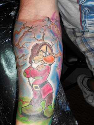 Filmic Light - Snow White Archive: Grumpy Tattoos (plus Dopey & Happy ...