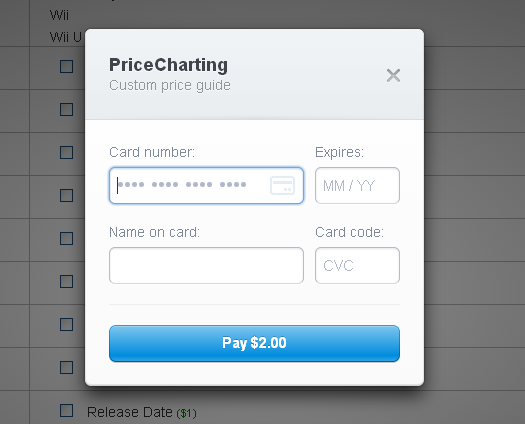 Customize Your Own Video Game Price Guide