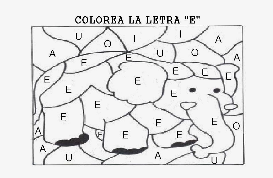 FICHAS DE APRENDIZAJE: VOCAL E