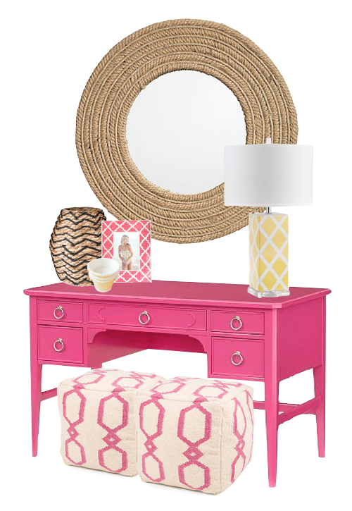 Design Darling: GET THE LOOK: PINK FOYER