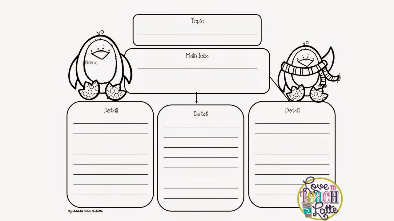 Love to Teach A-Latte: Penguins & Main Idea FREEBIE!