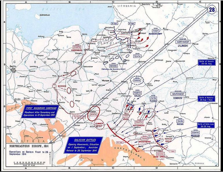 Vaillantitude: 1914 FIN DE LA BATAILLE DE LEMBERG
