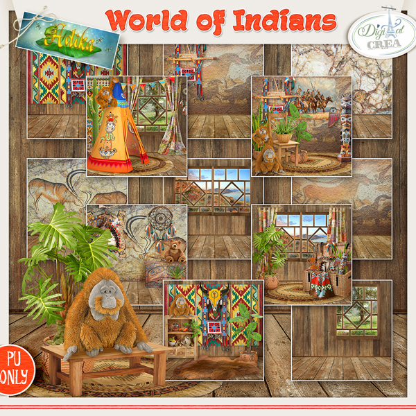 ADIKA-SCRAP: World of indians