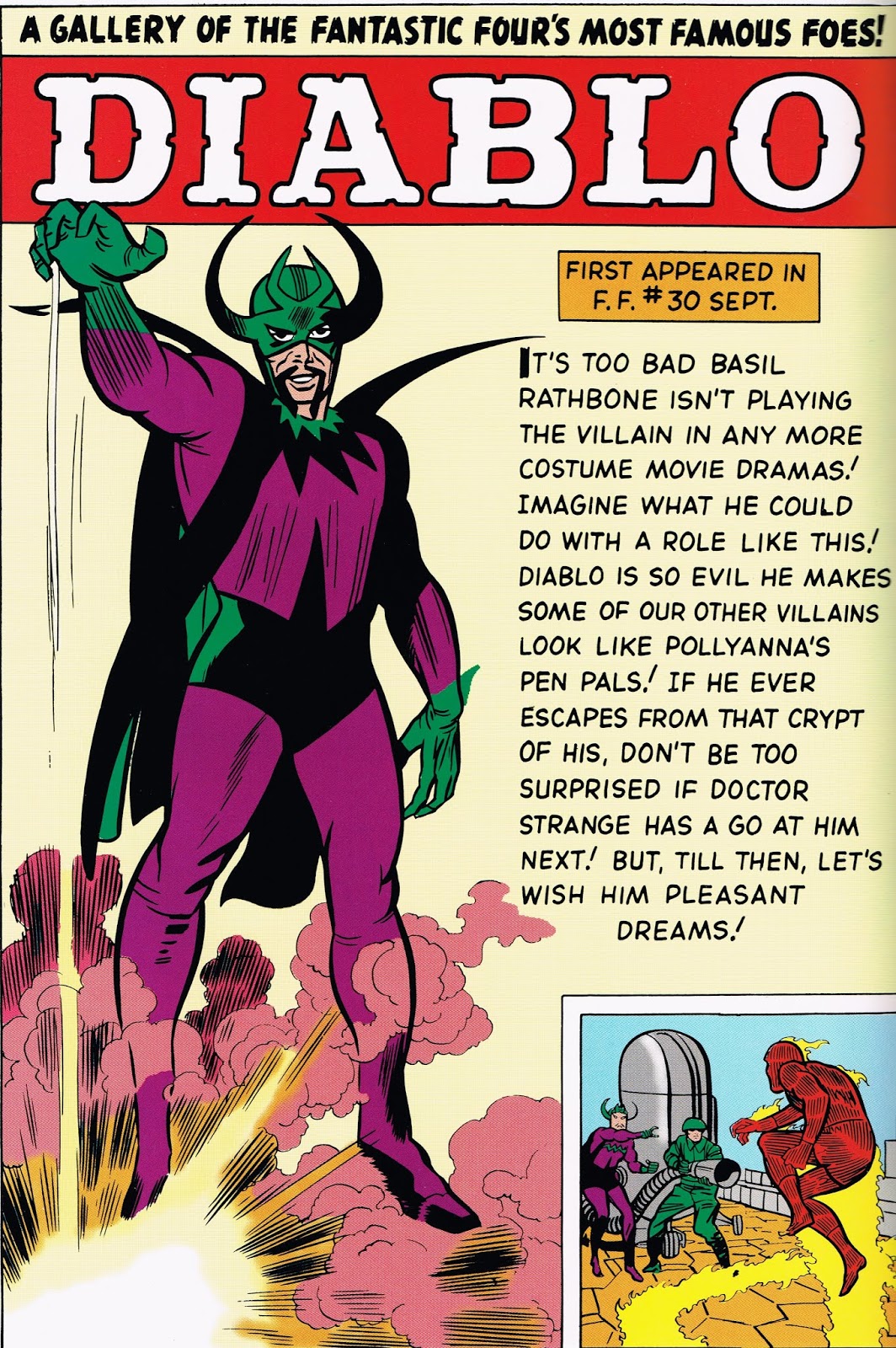 Cap'n's Comics: Diablo by Jack Kirby