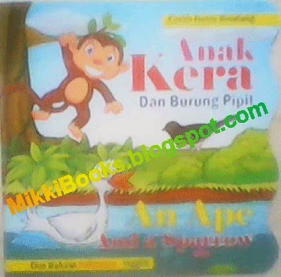 Buku Cerita Anak Kera dan Burung Pipit | Mikki Books
