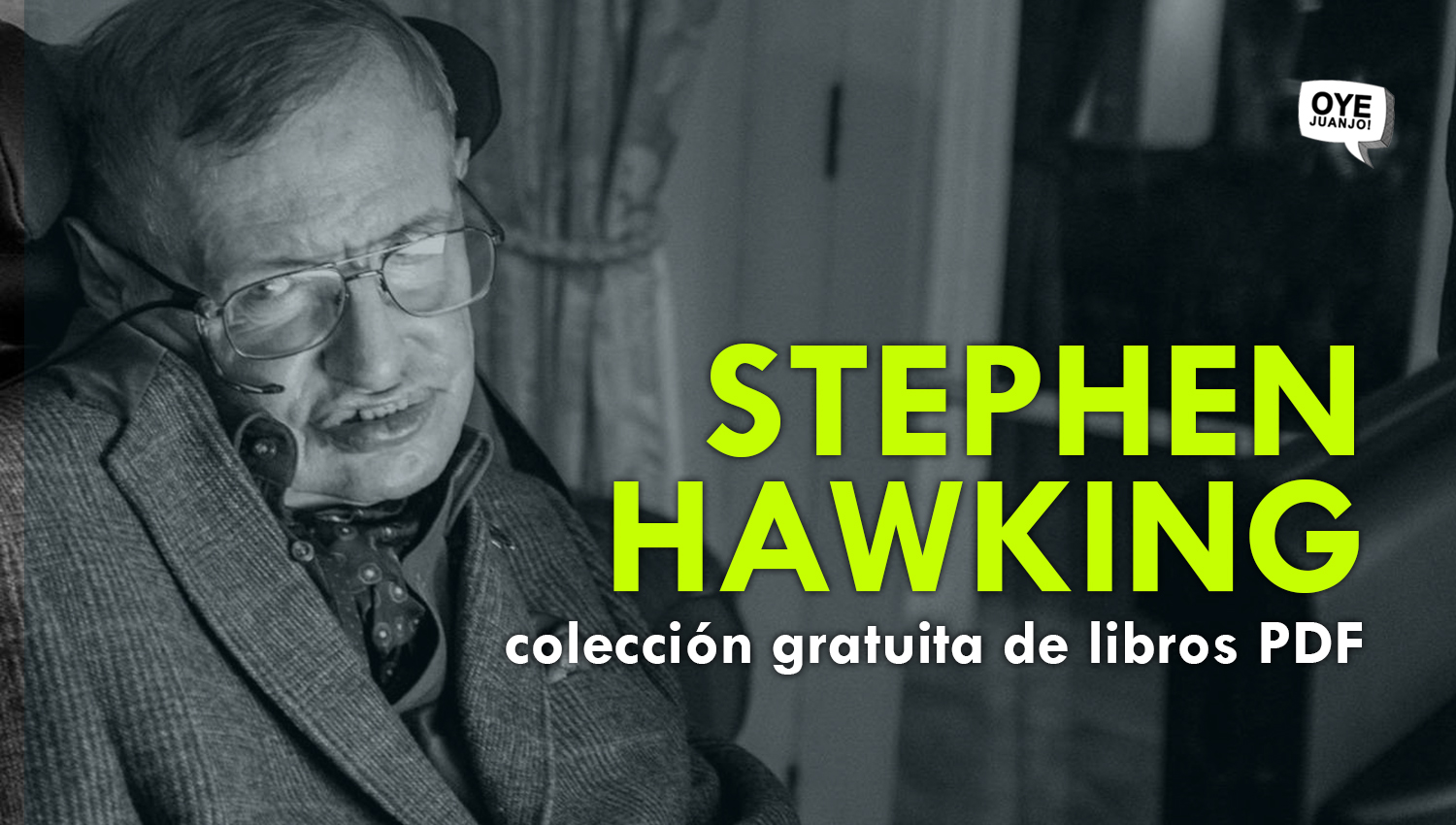 12 libros gratis en PDF para recordar a Stephen Hawking