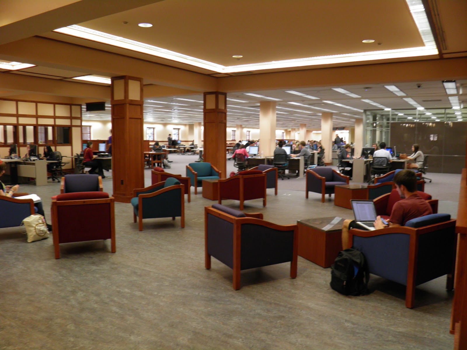 walking flagstaff: walked over to cline library