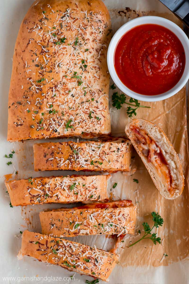 SAUSAGE & PEPPERONI STROMBOLI