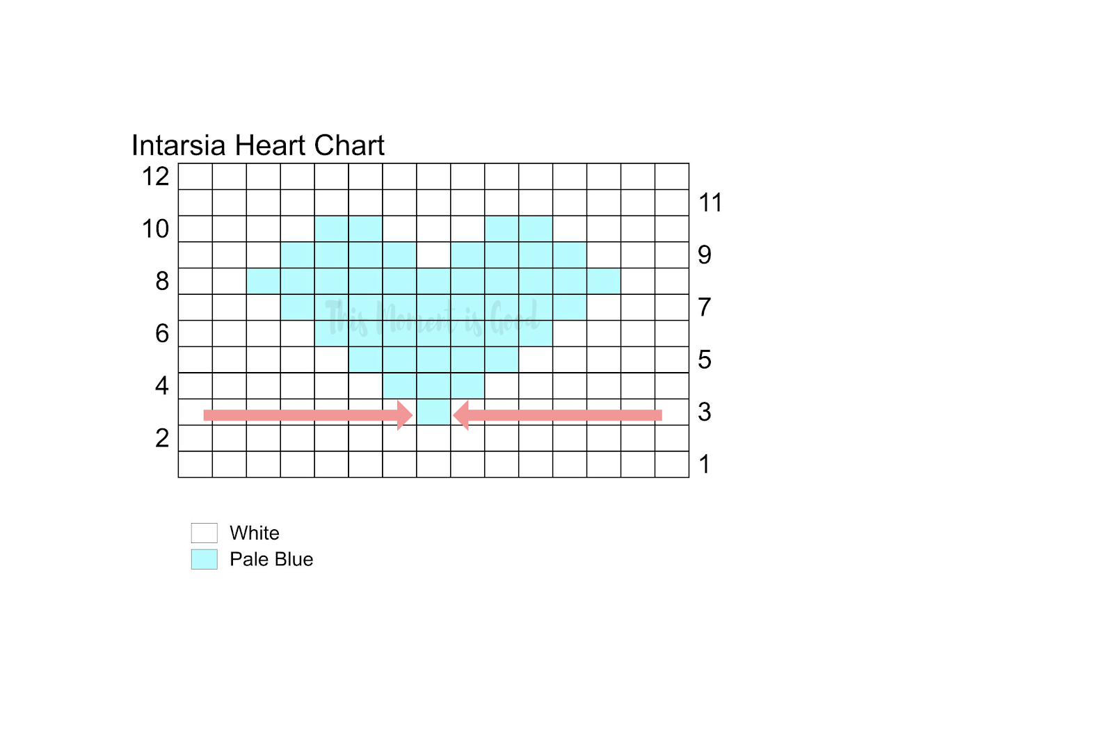 How to Loom Knit Intarsia | Loom Knitting by This Moment is Good!