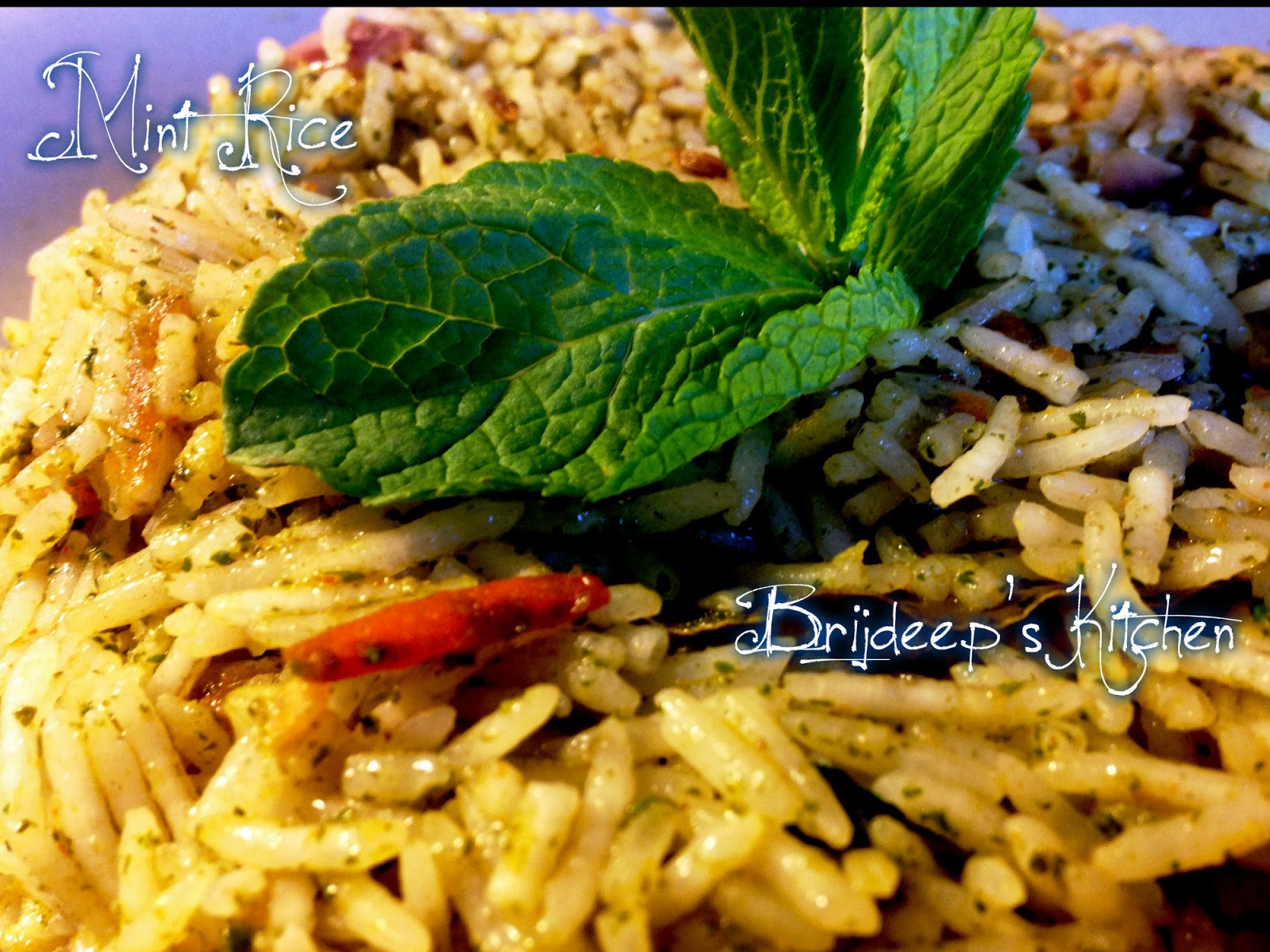 Effervescence: Mint Rice