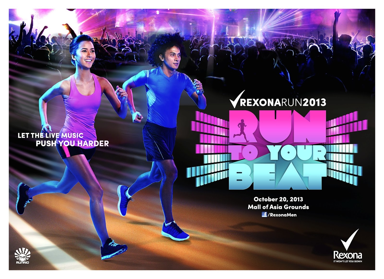 Deemen Runner: Rexona Run 2013 on October 20 #RunToYourBeat