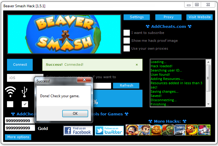 Beaver smash Herramienta Hack - Trucos o Codigos Descargar