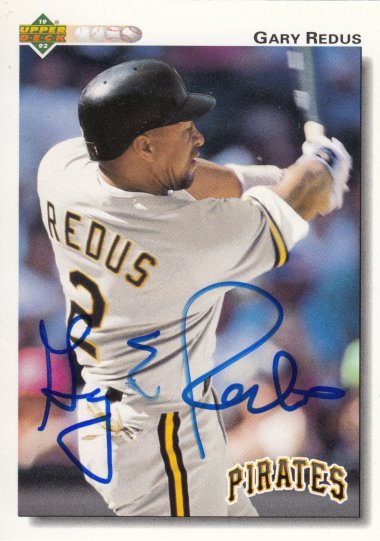 Daily Autograph: Gary Redus