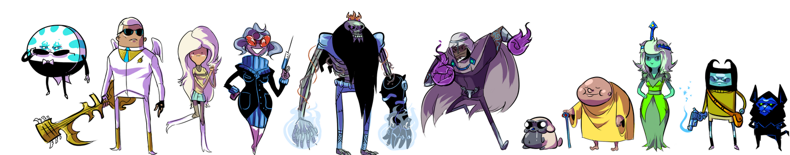 Adventure Time Time: Meet Flint and Cage Evil Versions of Finn and Jake