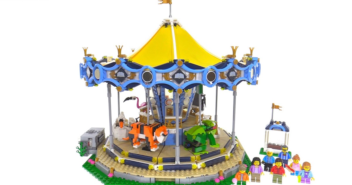 LEGO Creator 2017 Carousel build & review videos 10257