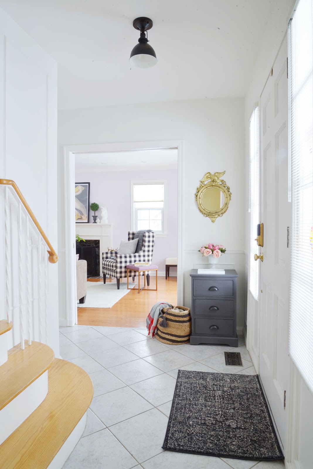 Small Entryway Makeover - Rambling Renovators