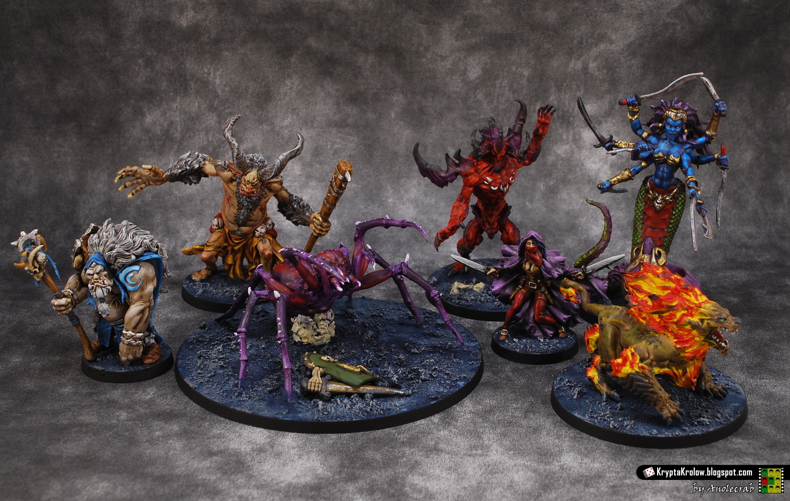 KRYPTA KRÓLÓW: Massive Darkness core box Monsters