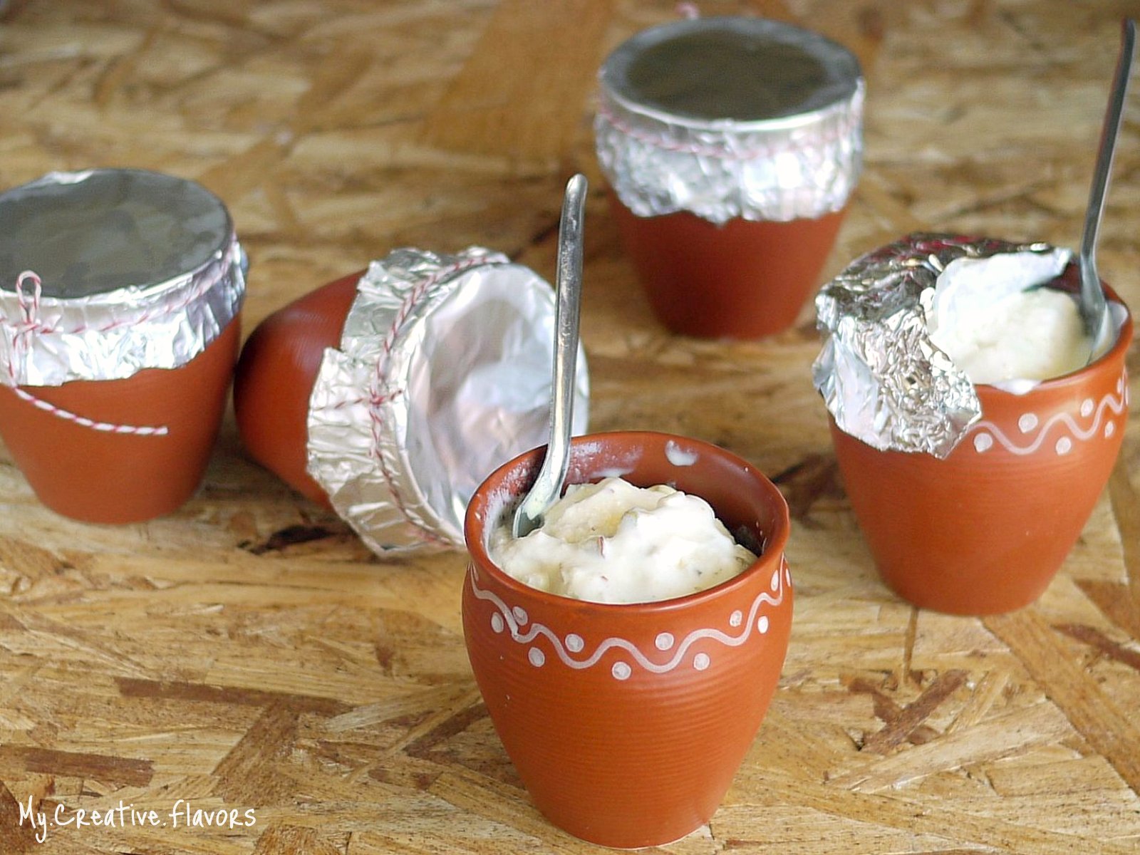 My.Creative.Flavors: White Chocolate Matka Kulfi