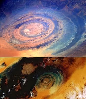 ACHAMAN GUAÑOC: Estructura de Richat