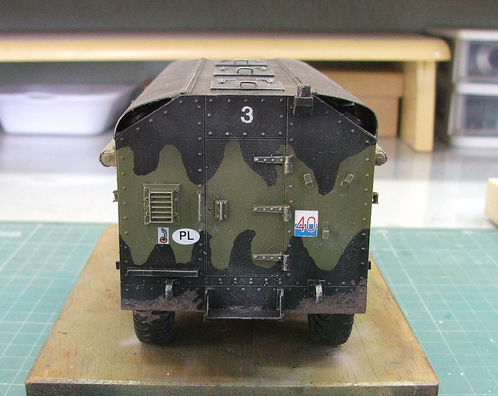 Panzerserra Bunker- Military Scale Models in 1/35 scale: AEC Dorchester ...