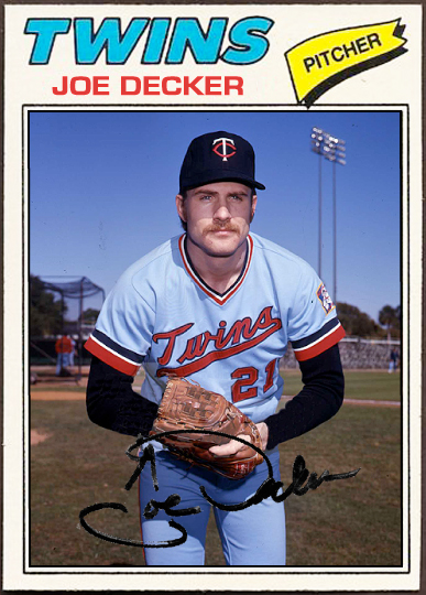 WHEN TOPPS HAD (BASE)BALLS!: MISSING IN ACTION- 1977 JOE DECKER