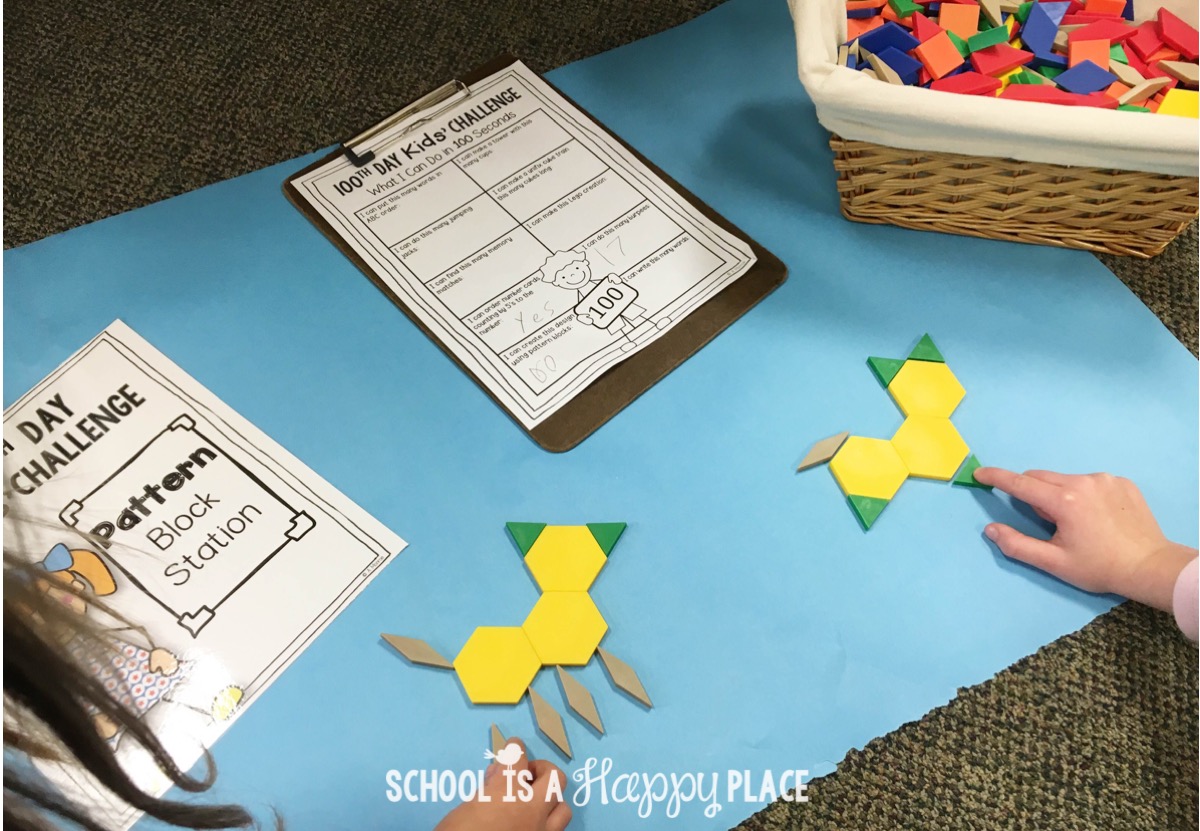 School Is a Happy Place: Make the Most of the 100th Day (Tips and Free ...